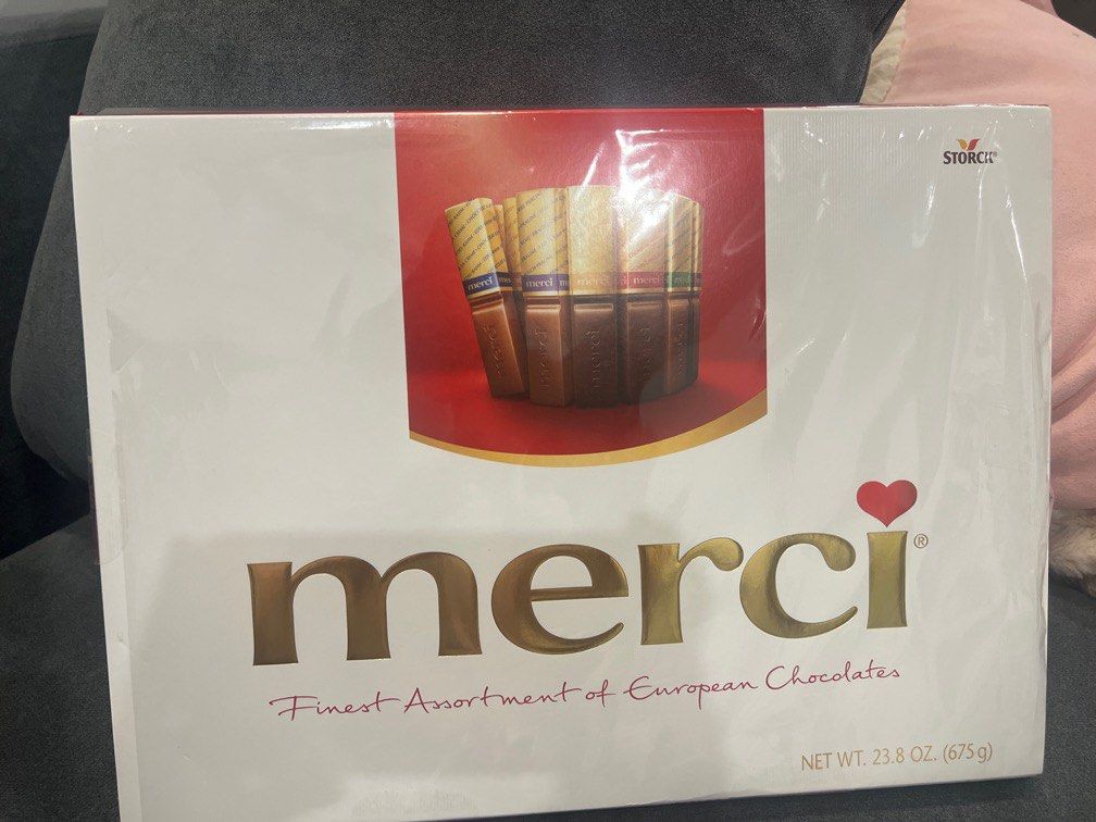 Merci chocolate XL 675g, Food & Drinks, Other Food & Drinks on Carousell