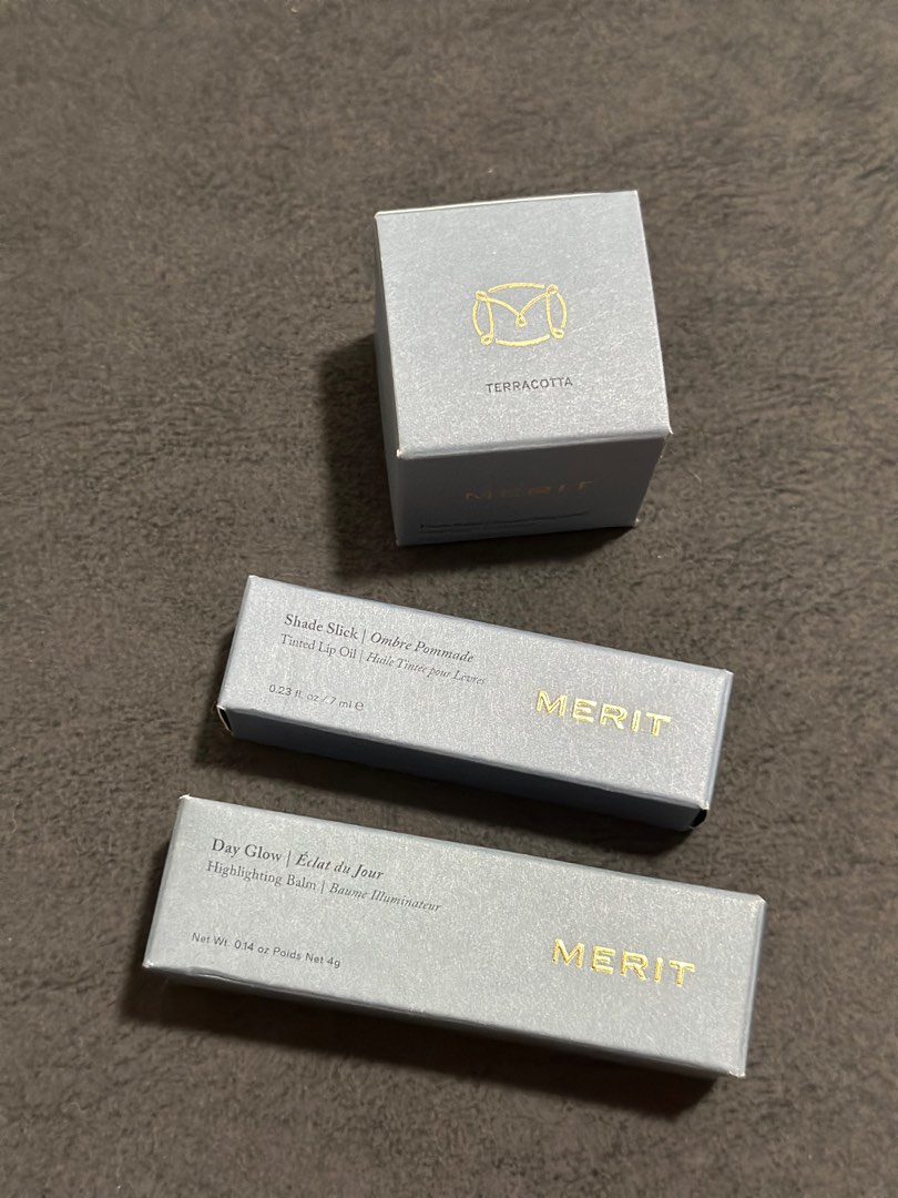 Merit Day Glow + Shade Stick + Flush Balm, Beauty & Personal Care, Face ...