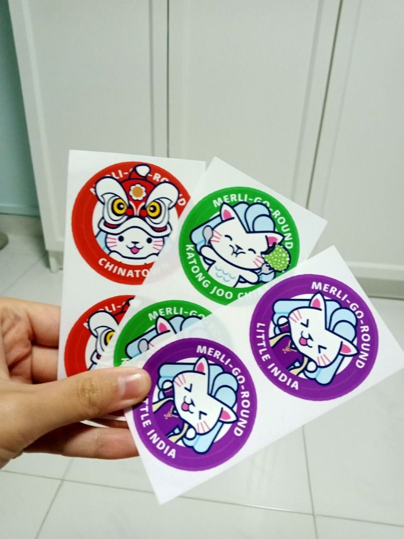 Merli Merlion Line District Notebooks from Singapore Discovery Event ...