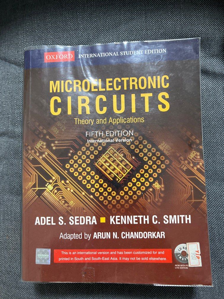 Microelectronics Circuits ( 5th Edition ), Hobbies & Toys, Books ...