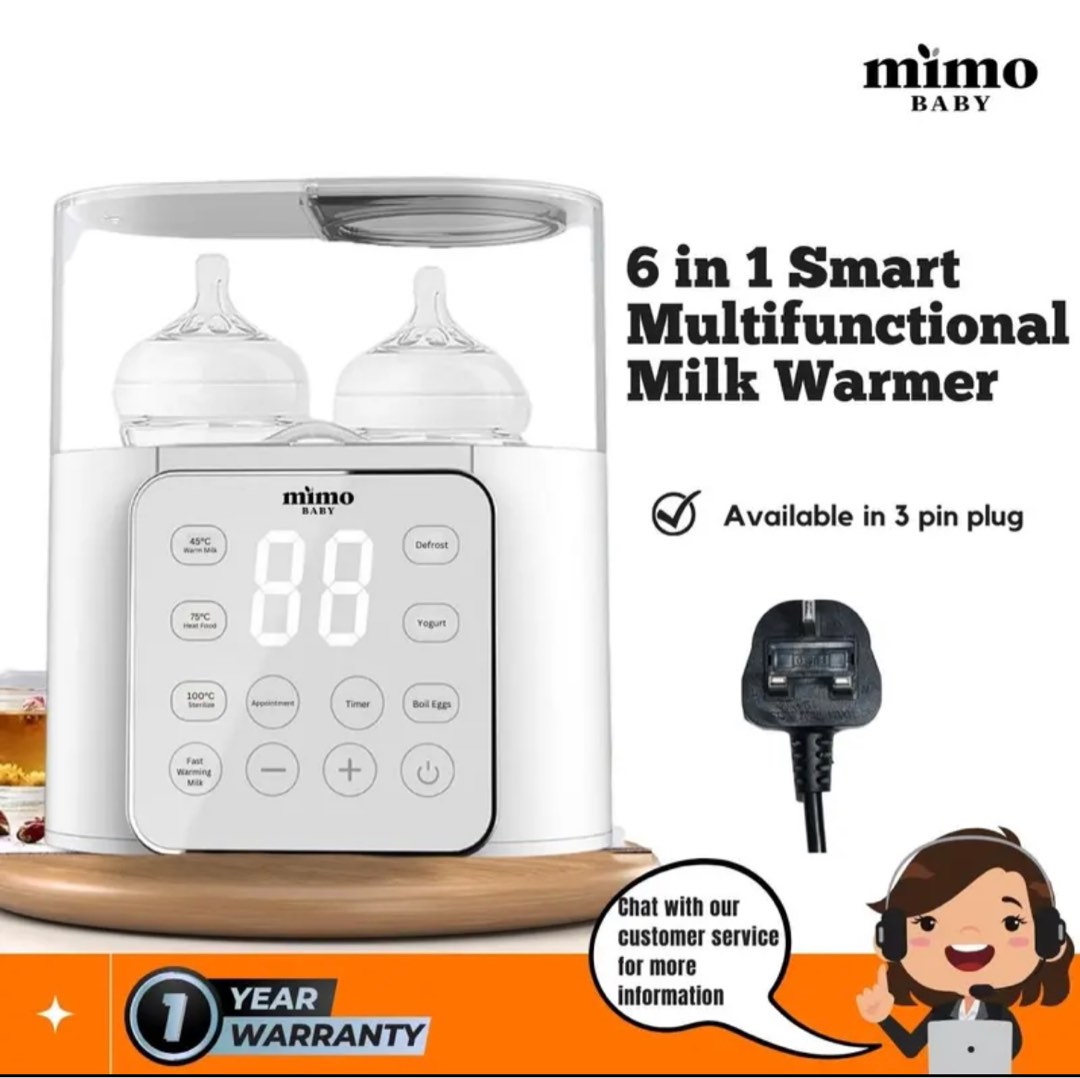 Mimo Baby Milk Warmer Defrost Sterelizer, Babies & Kids, Nursing ...