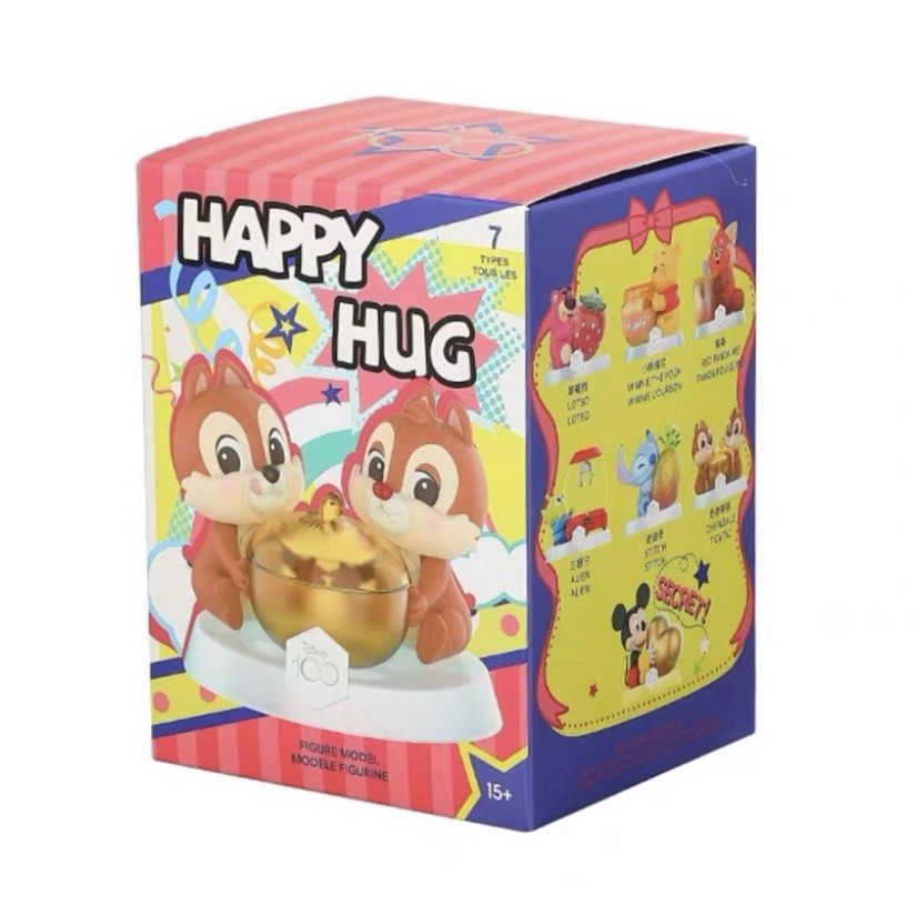 Disney 100 blind box (Chip and Dale; Happy Hug series) BNIF, Hobbies ...