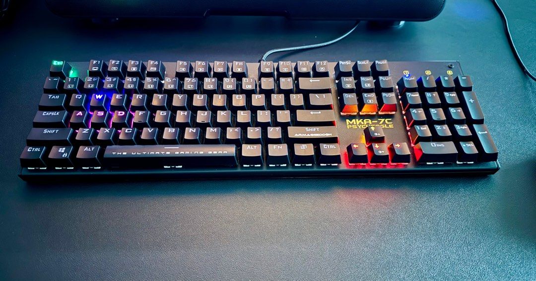MKA-7C PSYCHEAGLE Gaming Keyboard, Computers & Tech, Parts ...