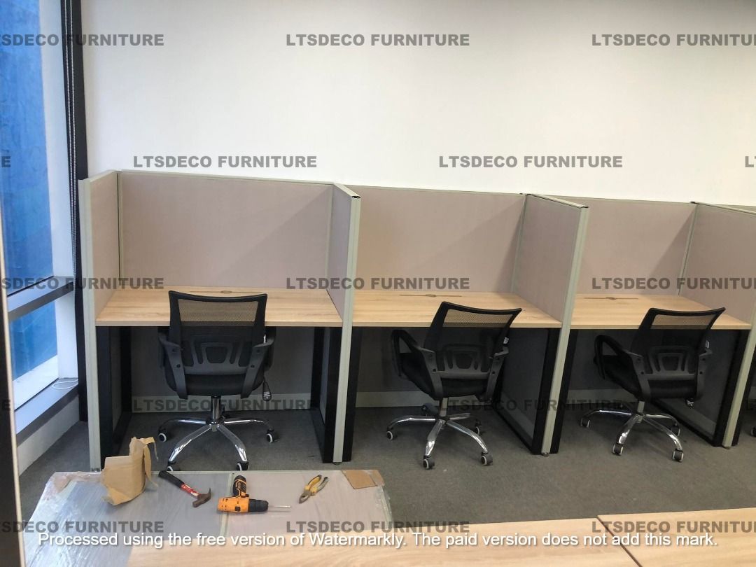 modular bpo office partitions, Furniture & Home Living, Office ...