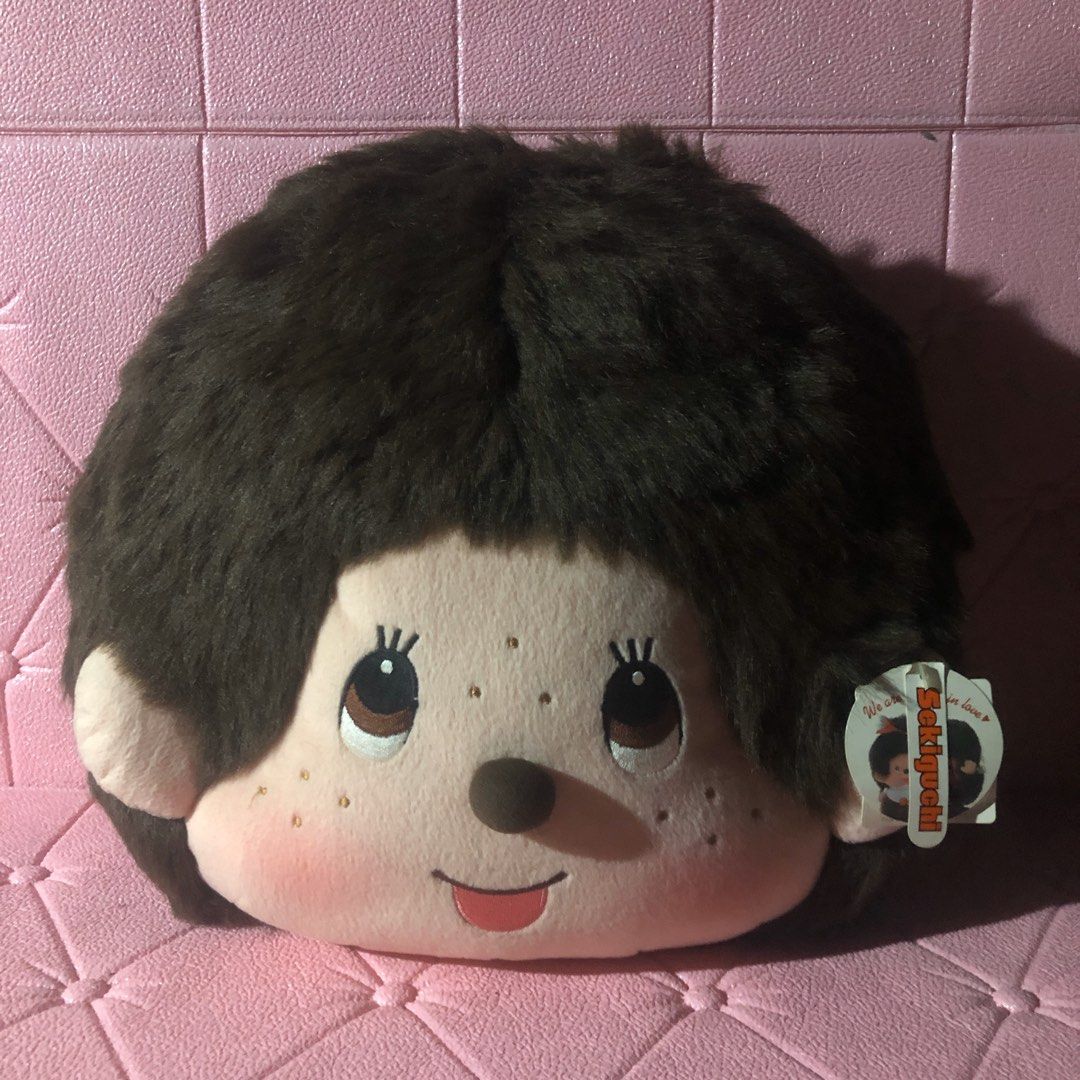 Monchichi Boy & Girl Head, Hobbies & Toys, Toys & Games on Carousell