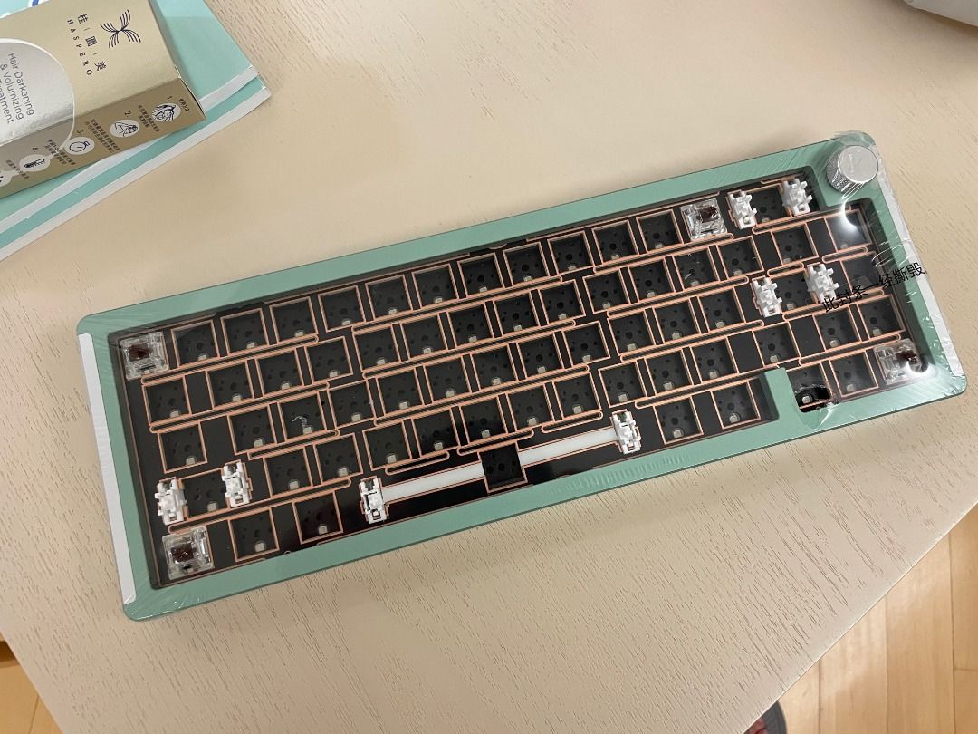 Monka 6067 65% Gasket Custom Mechanical Keyboard Kit #鋁合金 #機械鍵盤 #68鍵 ...
