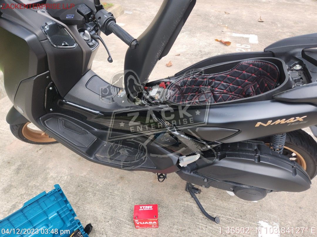 Motorcycle Battery Replacement Rescue and Recovery Yuasa Battery Jump ...