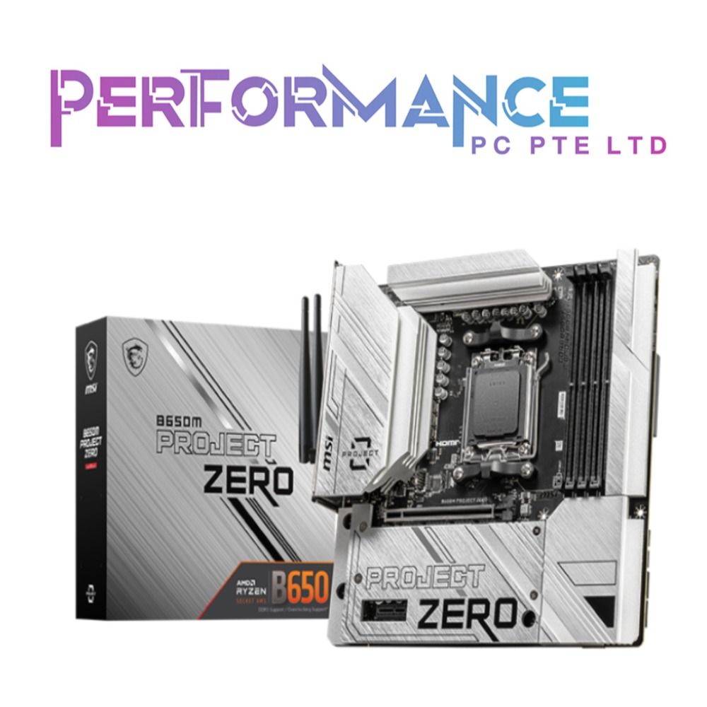 MSI B650M PROJECT ZERO MOTHERBOARD (3 YEARS WARRANTY BY CORBELL ...