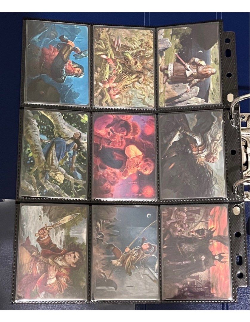 MTG Art Series - Lord of the Rings Complete Set, Hobbies & Toys, Toys ...
