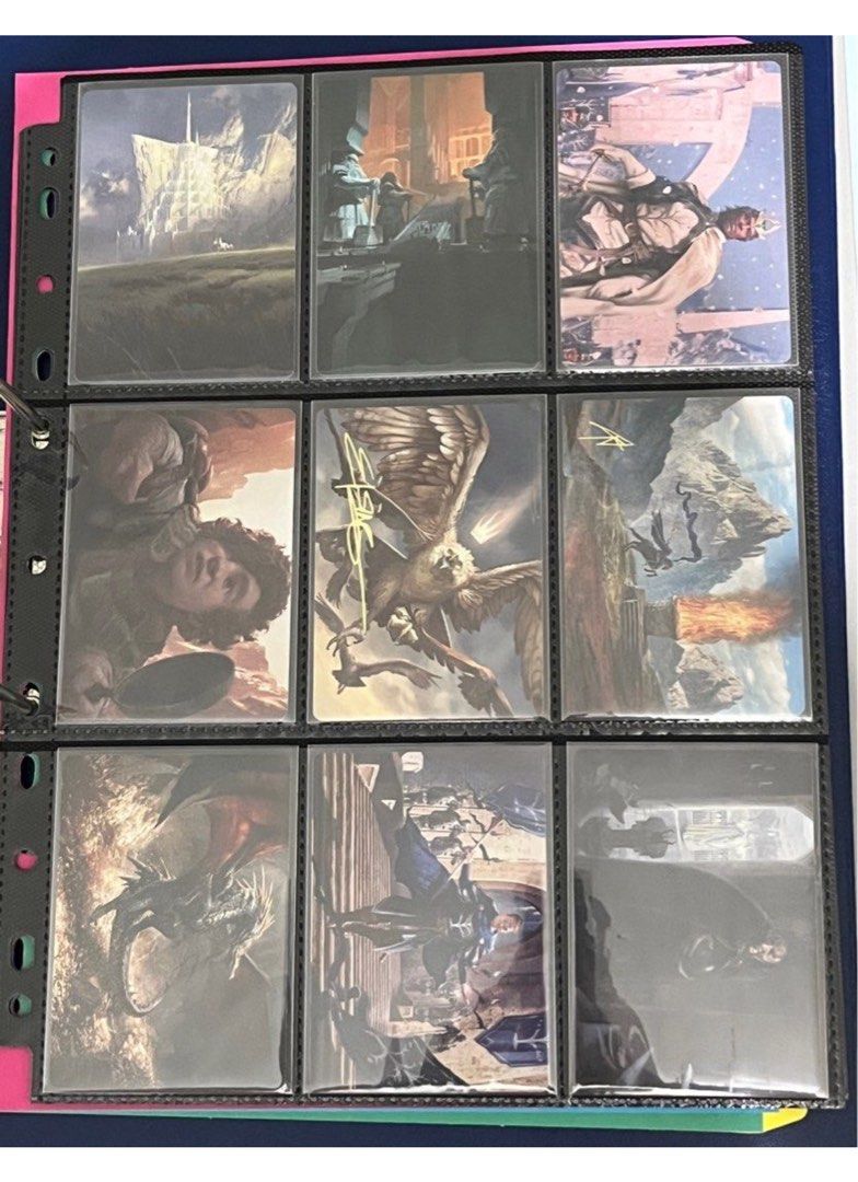 MTG Art Series - Lord of the Rings Complete Set, Hobbies & Toys, Toys ...