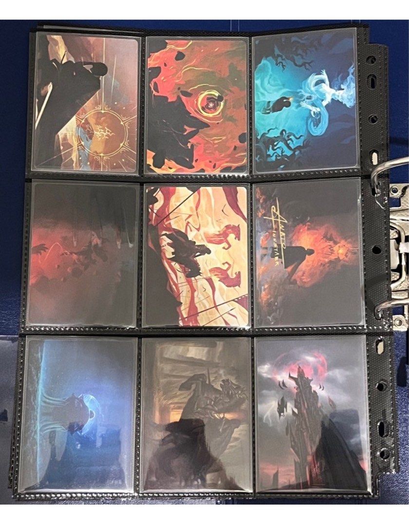 MTG Art Series - Lord of the Rings Complete Set, Hobbies & Toys, Toys ...
