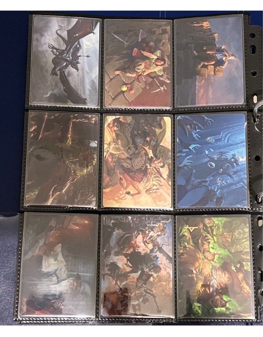 MTG Art Series - Lord of the Rings Complete Set, Hobbies & Toys, Toys ...