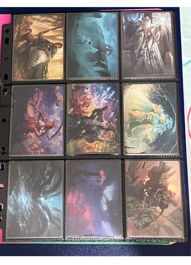 MTG Art Series - Lord of the Rings Complete Set, Hobbies & Toys, Toys ...