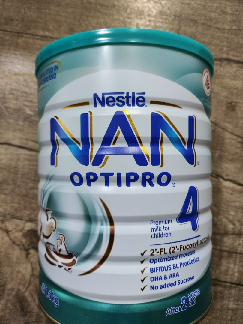 NAN OPTIPRO 4 1.6kg NESTLE Growing Up Milk (Brand New), Babies & Kids, Nursing & Feeding ...