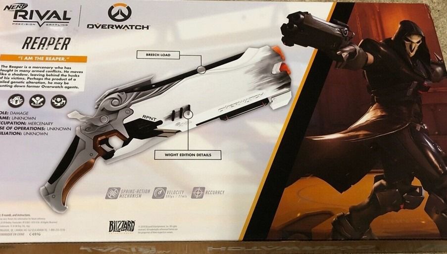 NERF Rival Overwatch Reaper (BNIS), Hobbies & Toys, Toys & Games on ...