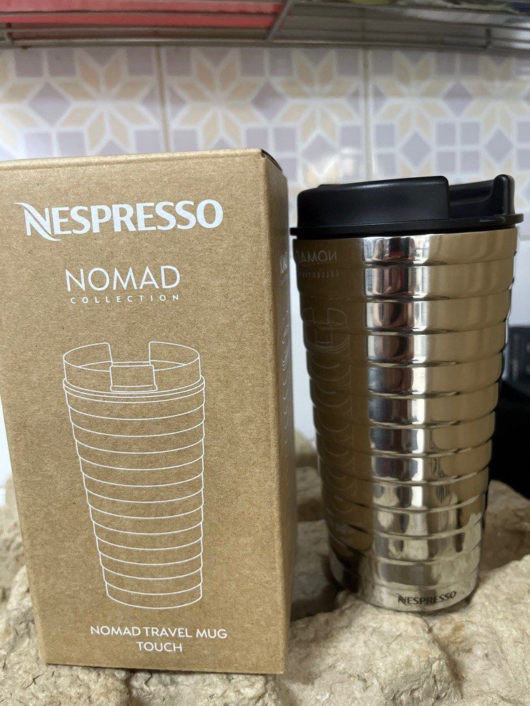 Nespresso Nomad Collection Touch Travel mug, Furniture & Home Living, Kitchenware & Tableware ...