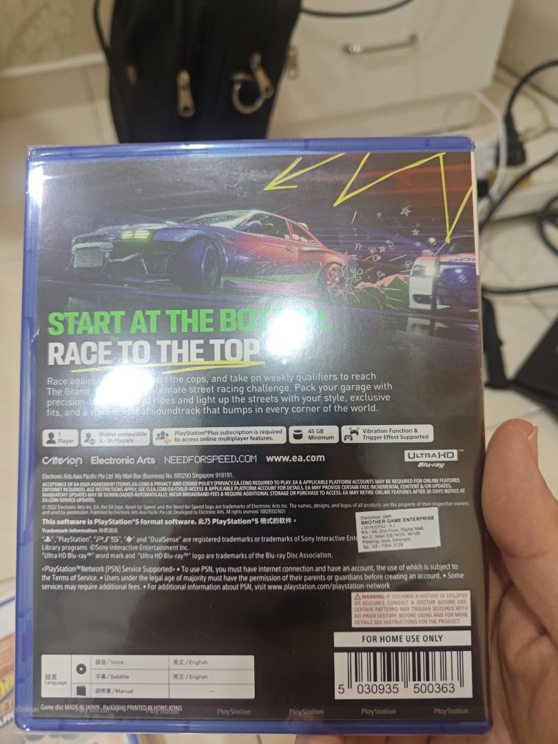 New and sealed. PS5 Need For Speed Unbound. NFS unbound, Video Gaming ...