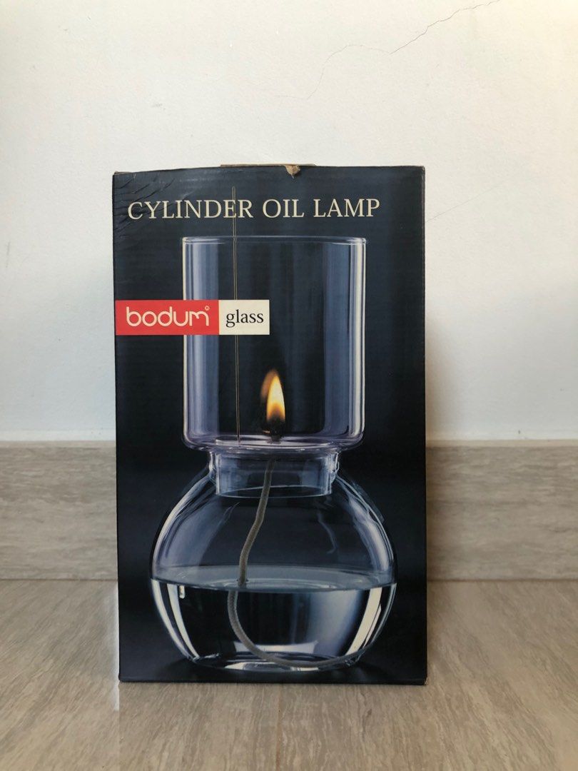 NEW! Bodum Cylinder Oil Lamp, Furniture & Home Living, Home Fragrance ...