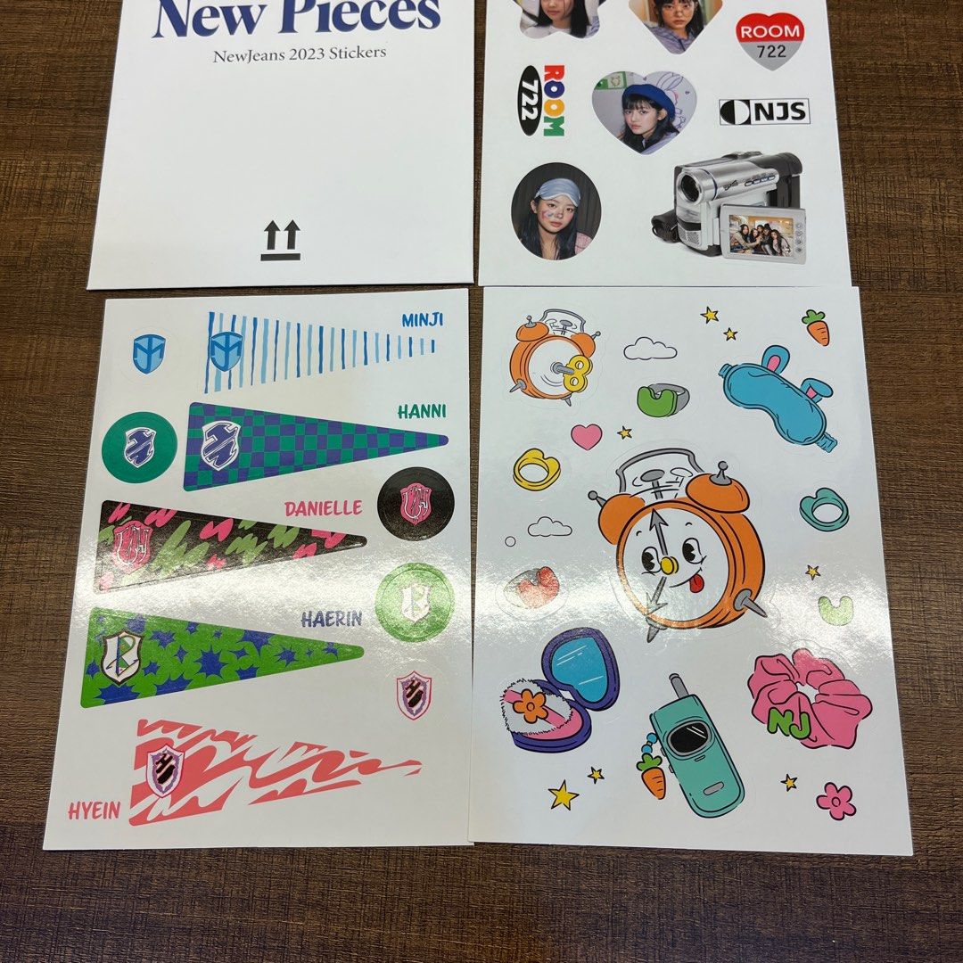 NEWJEANS STICKER PACK - SEASON GREETINGS 2023 - ROOM 722 - READY TO GET ...