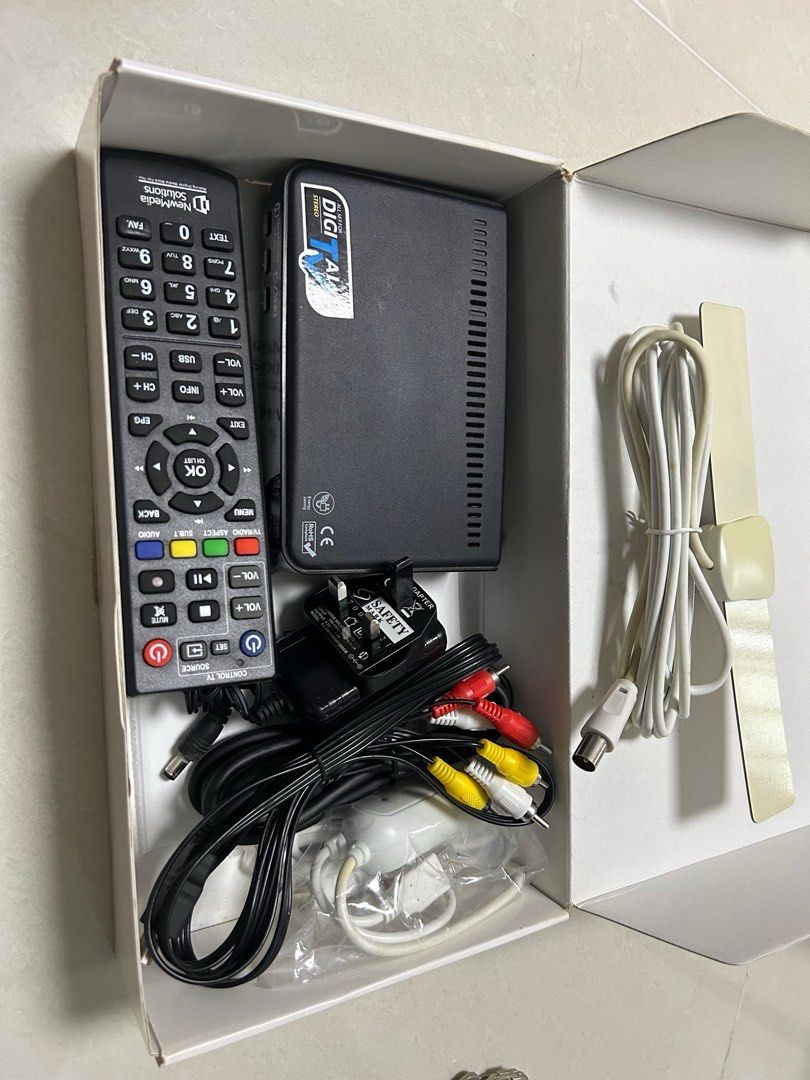 Newmedia Digital TV HD set-top Box Turner, TV & Home Appliances, TV ...