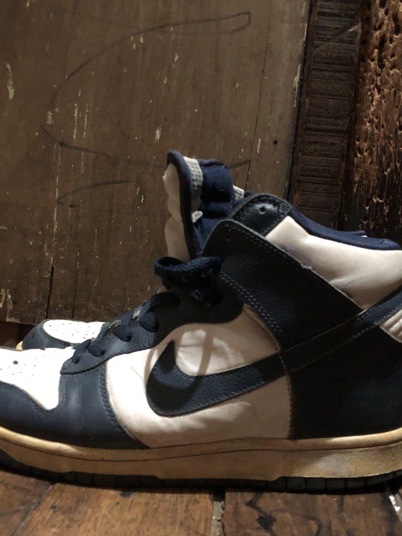 Nike Panda Dunks High Cut, Men's Fashion, Footwear, Sneakers on Carousell