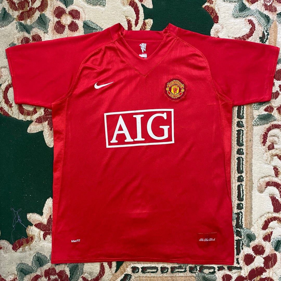 Nike Vintage 2006 Manchester United Home Jersey, Men's Fashion ...