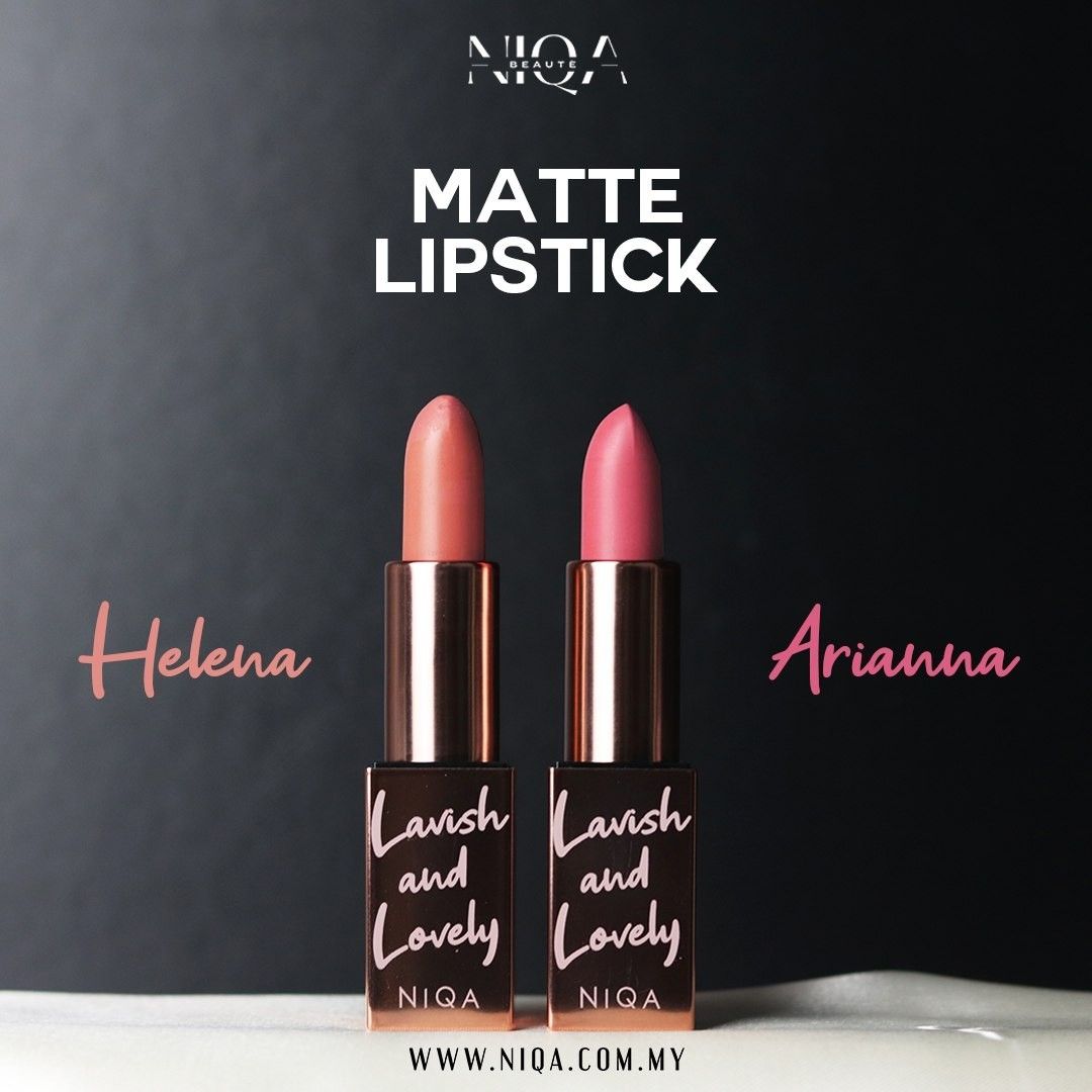 NIQA Matte Lipstick set, Beauty & Personal Care, Face, Makeup on Carousell