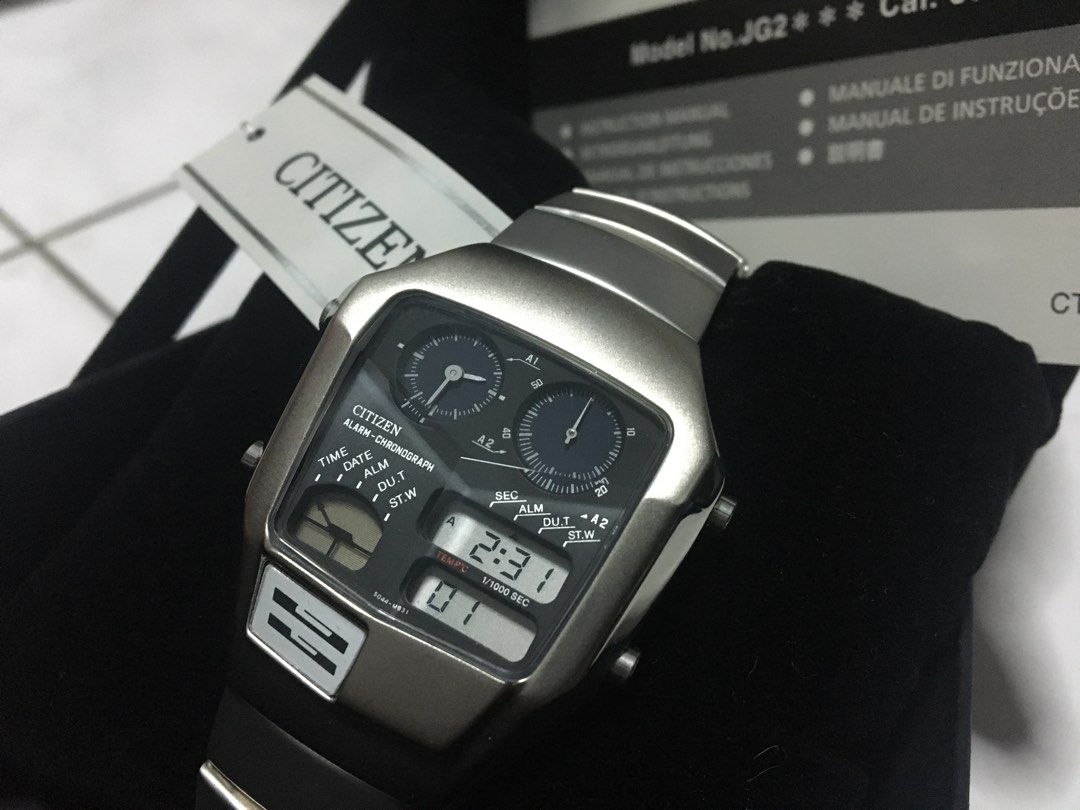 NOS Citizen Ana-Digi Temp, Men's Fashion, Watches & Accessories ...