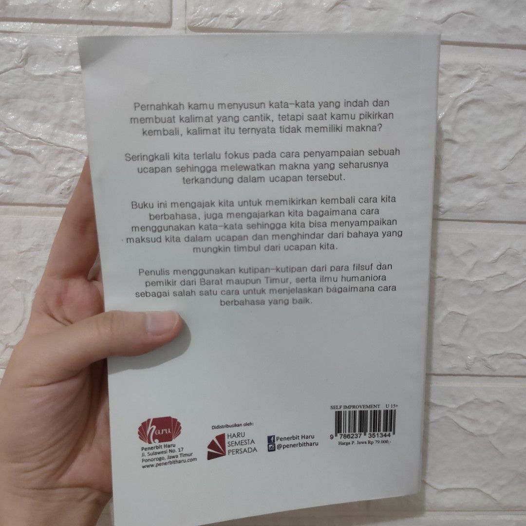 Novel Buku Self Improvement The Power of Language Shin Do Hyun Yoon Na ...