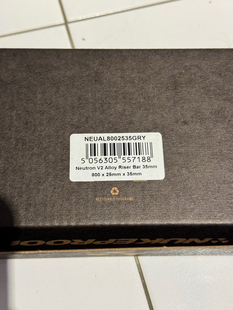 Nukeproof Neutron V2 Alloy Riser Bar 35mm, Sports Equipment, Bicycles ...