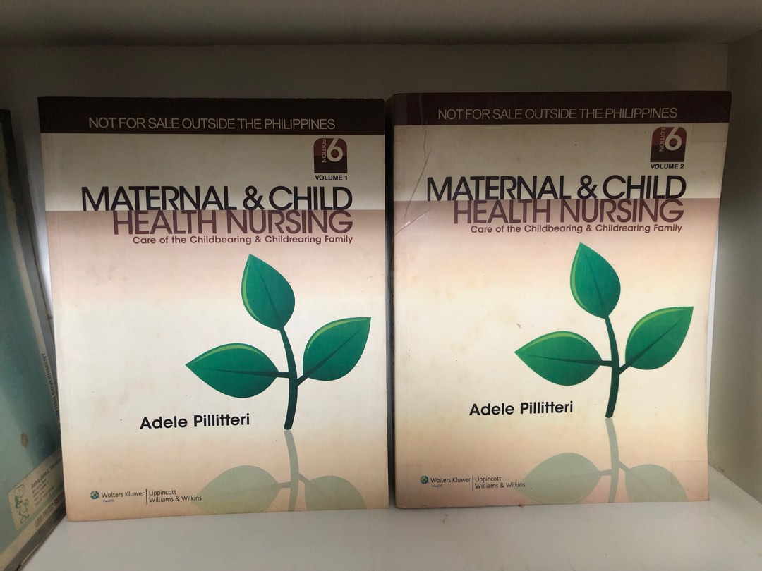 [Nursing Books] Maternal & Child Health Nursing Volume 1 & 2 Sixth ...