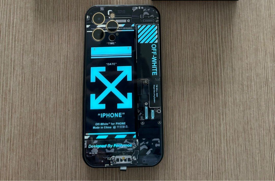 off white iphone xr case