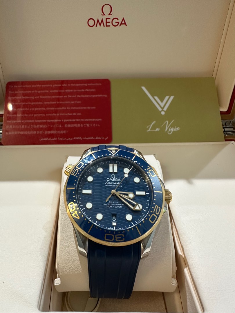Brand new Omega - Axial Master Chrono 42mm Seamaster 210.22.42.20.03 ...