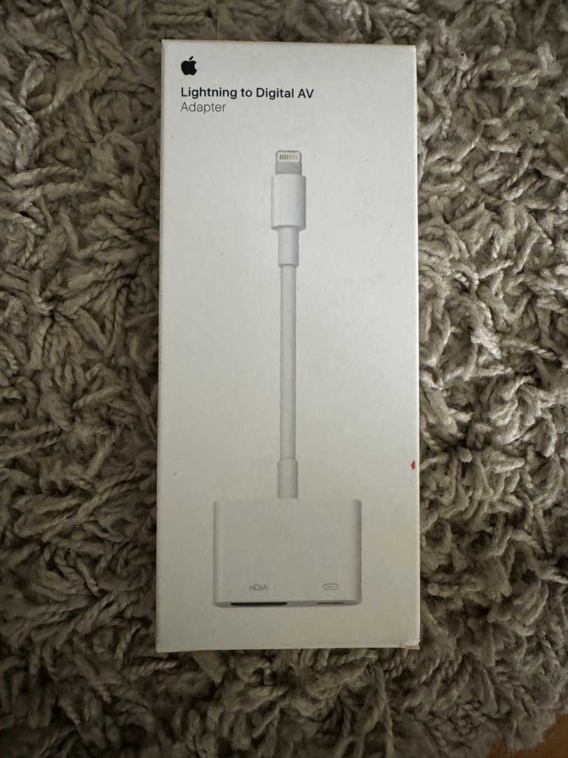 Original Apple lightning to digital AV adapter, TV & Home Appliances ...