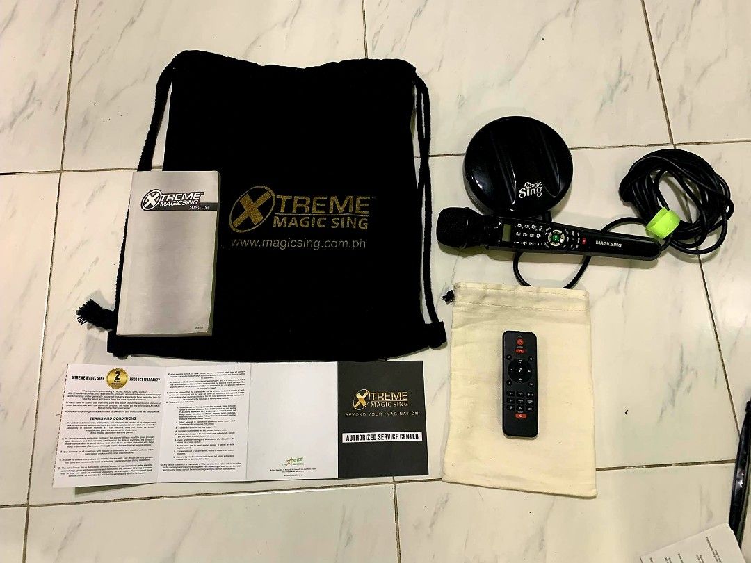 Original Xtreme magic sing brand new yung mic, Audio, Microphones on ...