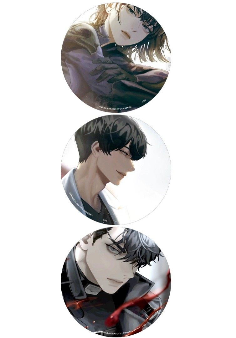 ORV Omniscient reader's view point character coaster and bookmark ...