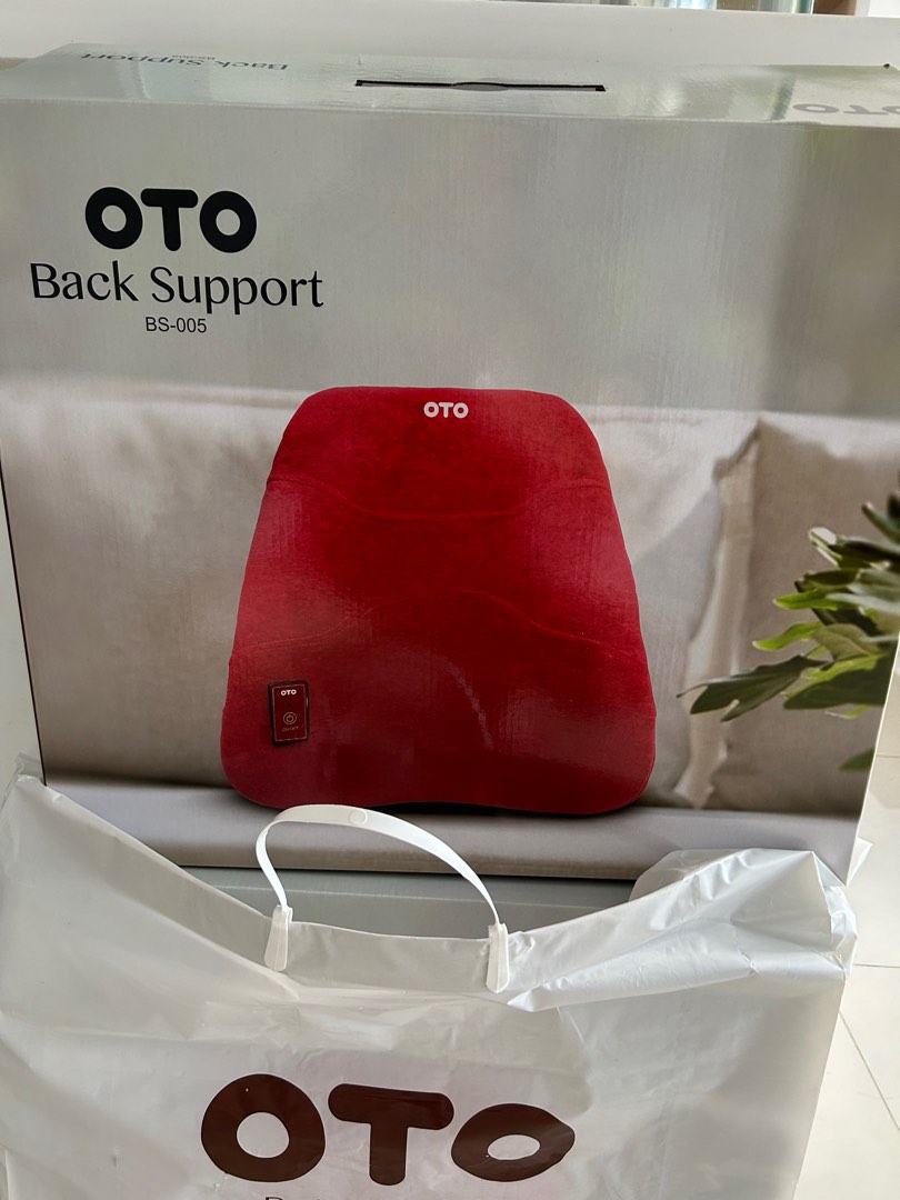 OTO Back Support BS-005, Health & Nutrition, Massage Devices on Carousell
