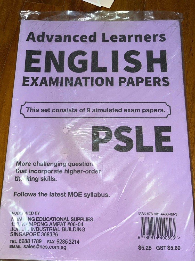 P6 ENGLISH EXAMINATION PAPERS, Hobbies & Toys, Books & Magazines ...