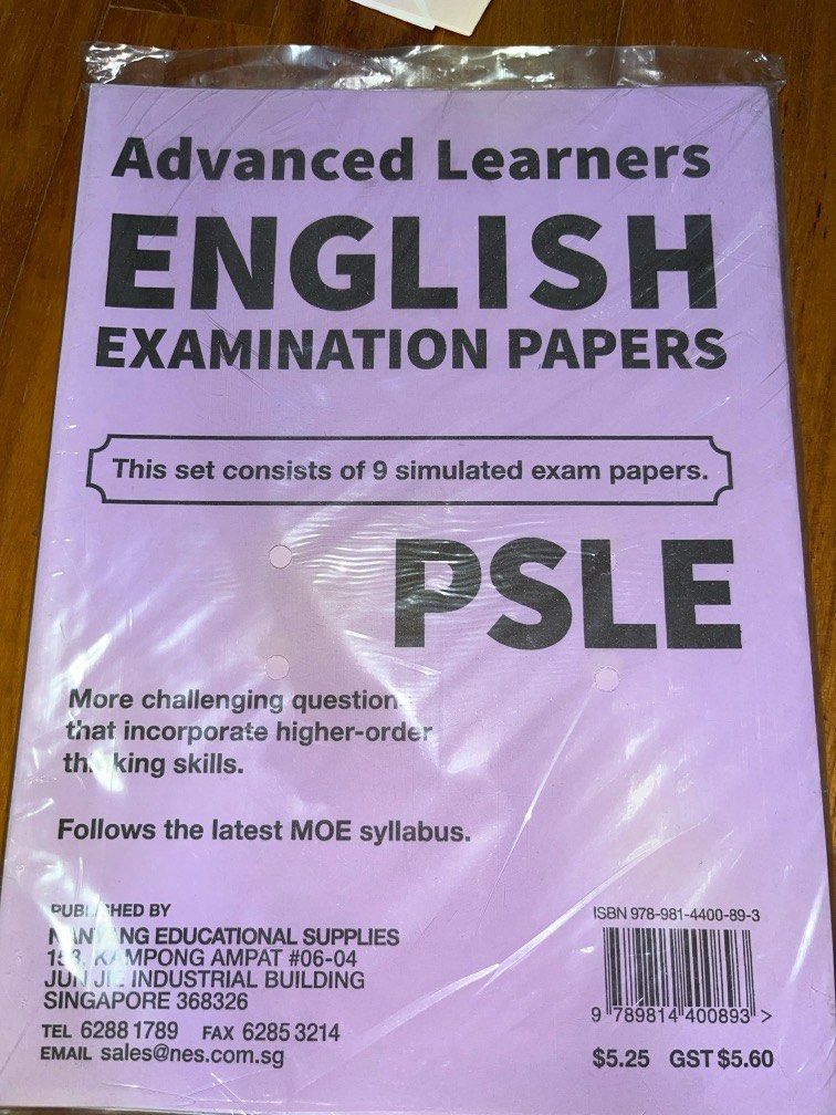 P6 ENGLISH EXAMINATION PAPERS, Hobbies & Toys, Books & Magazines ...