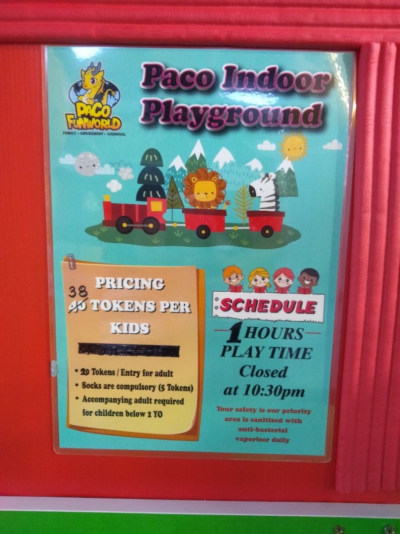 Paco Funworld Tokens, Hobbies & Toys, Toys & Games on Carousell