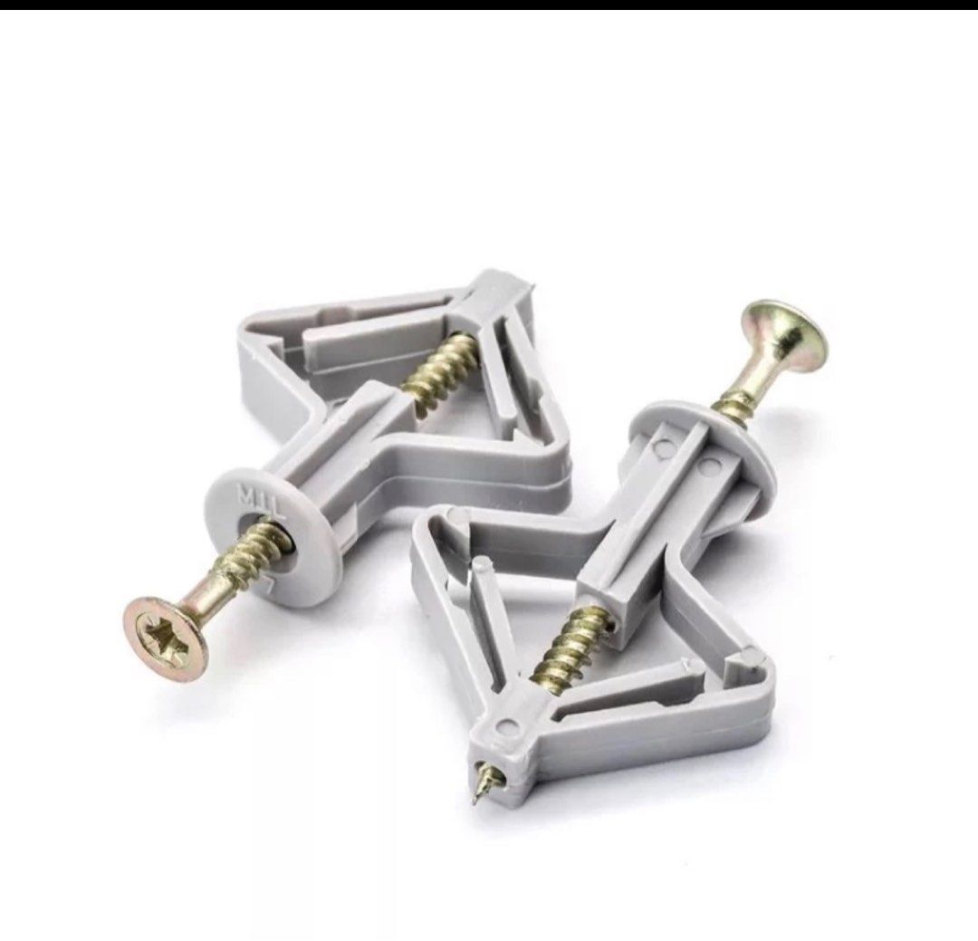 partition wall butterfly wall plug 25pcs, Furniture & Home Living, Home ...