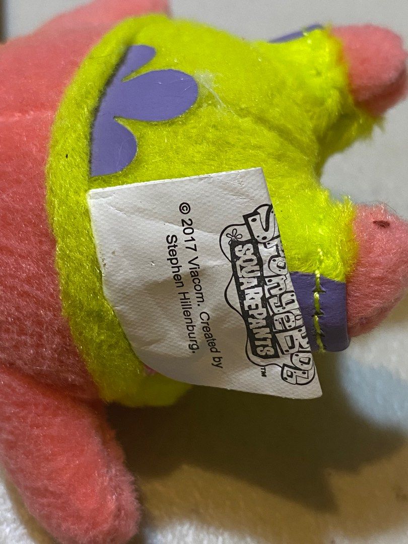 Patrick star mini plush keychains, Hobbies & Toys, Toys & Games on ...