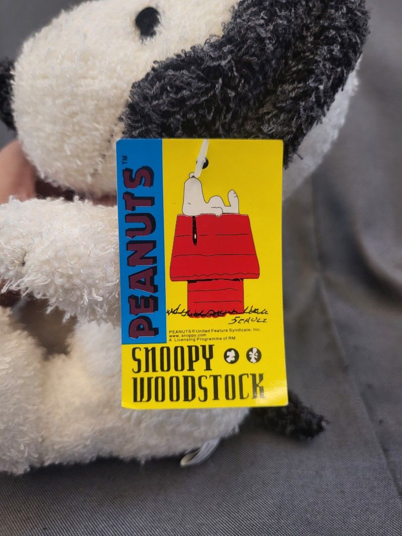 Peanuts Fuzzy Snoopy Medium Plushie, Hobbies & Toys, Toys & Games on ...