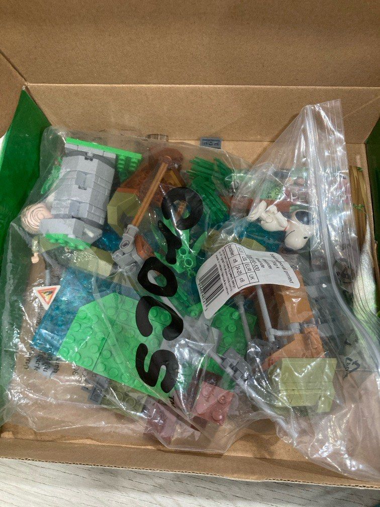 2 Peanuts Snoopy block / Lego, Hobbies & Toys, Toys & Games on Carousell