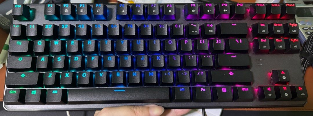 TECWARE PHANTOM RGB mechanical keyboard 87 keys with backlit ...