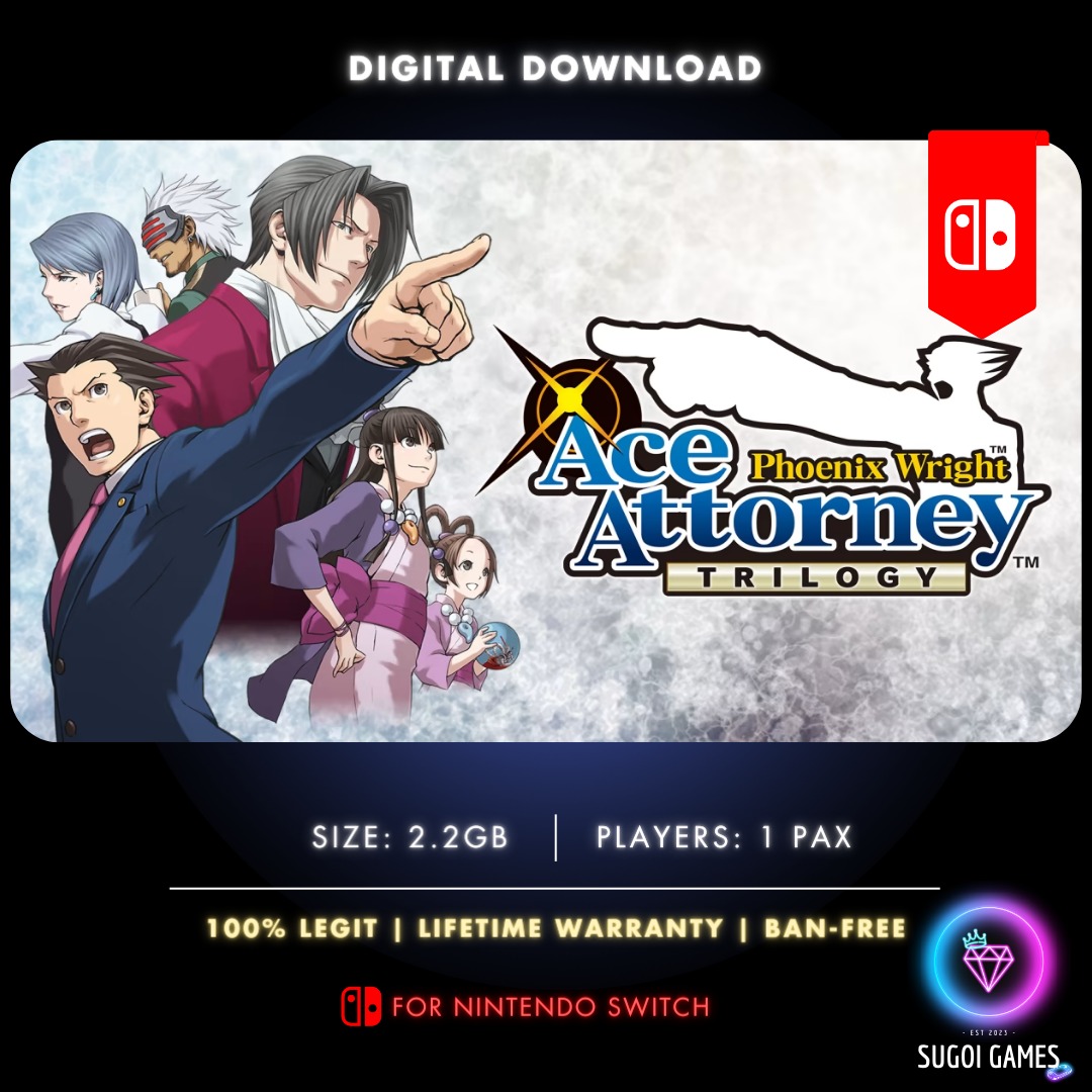 Phoenix Wright: Ace Attorney Trilogy | Nintendo Switch | Digital ...