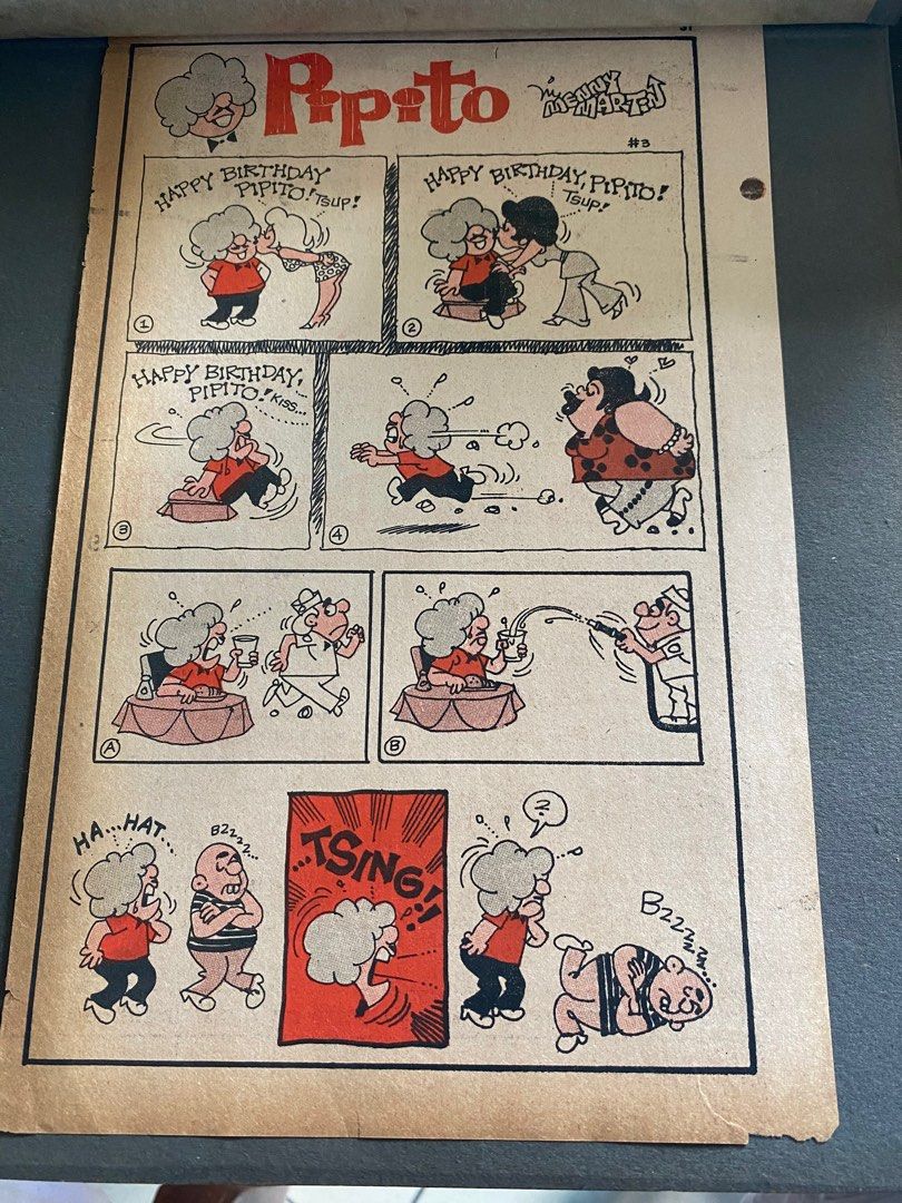 Pipito Komiks Strip Comics Vintage ni Menny Marten 1983 - Larry Alcala ...