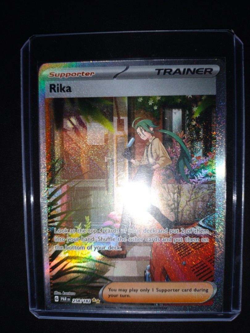 Pokemon Card: Rika Special Illustration Rare Paradox Rift, Hobbies ...