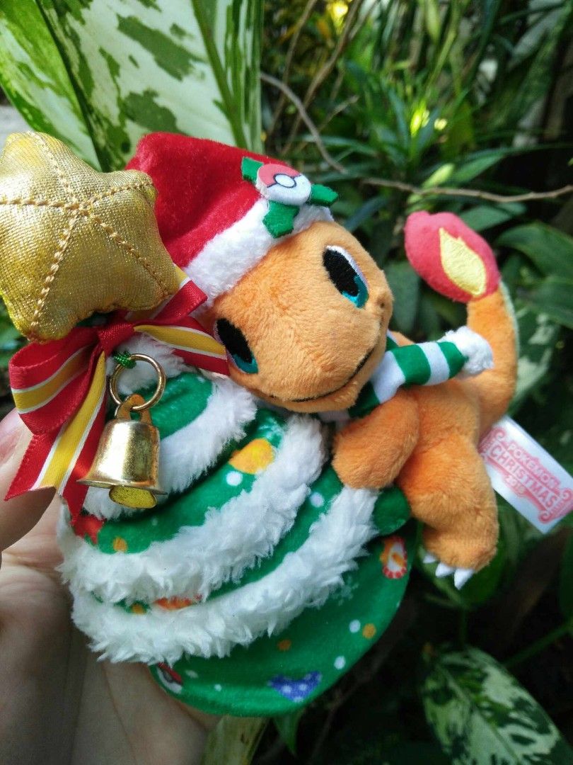 Pokemon Center Christmas 2018 Charmander Mascot chain, Hobbies & Toys ...