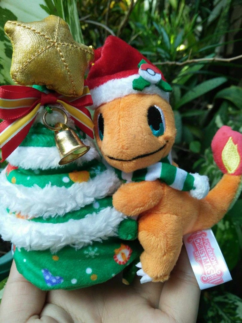 Pokemon Center Christmas 2018 Charmander Mascot chain, Hobbies & Toys ...